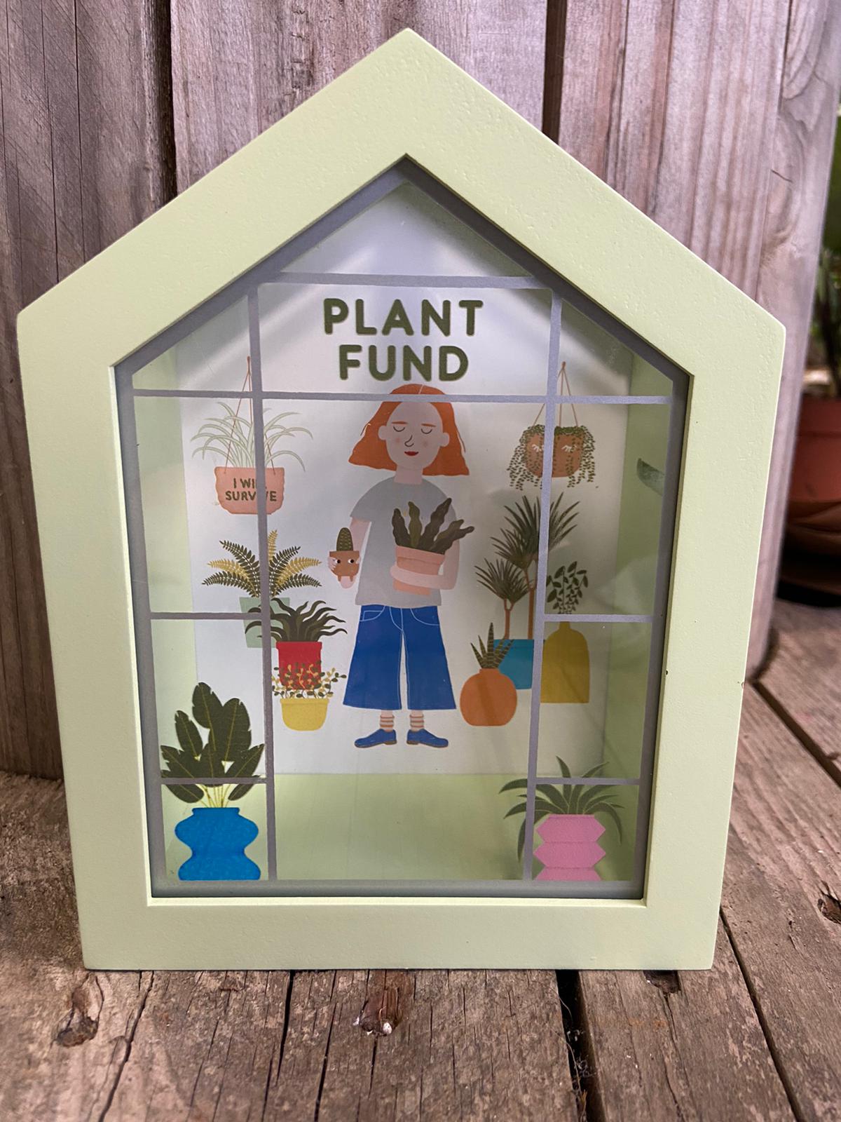 Greenhouse Plant Fund Money Box | Plantopia - The Plant Shop